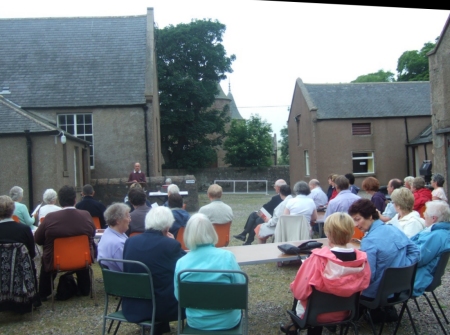Cruden Parish Church Open air service July 2008